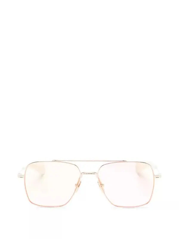 Dita Flight Seven Pilot Sunglasses - Gold