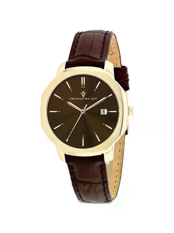 CHRISTIAN VAN SANT Octave 37mm Watch With Dial - Brown