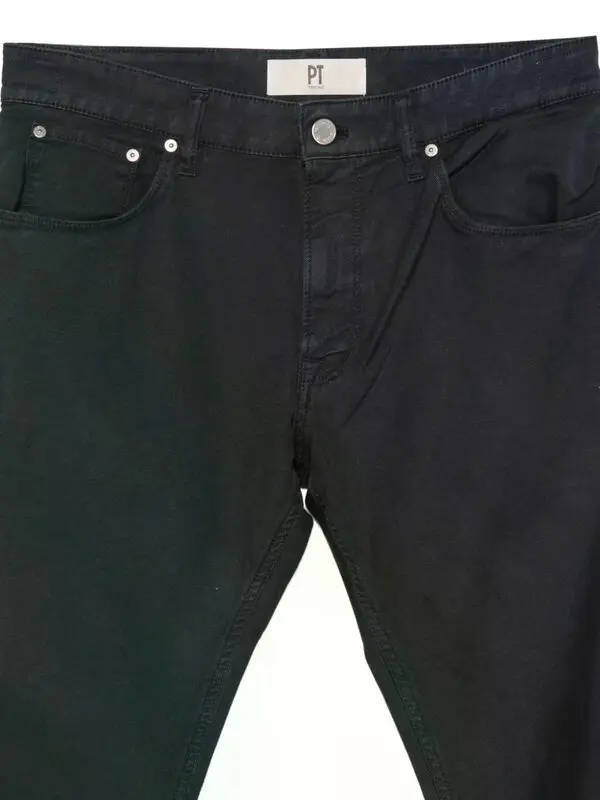 PT TORINO Logo-patch Five-pocket Trousers