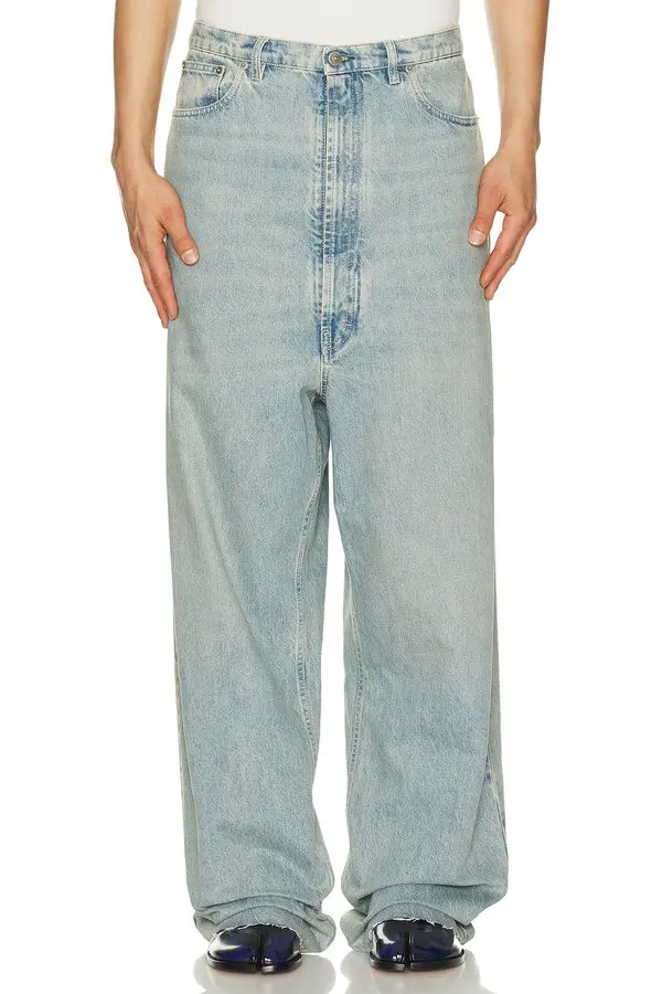 MAISON MARGIELA Five-pocket Jeans - Ice Blue