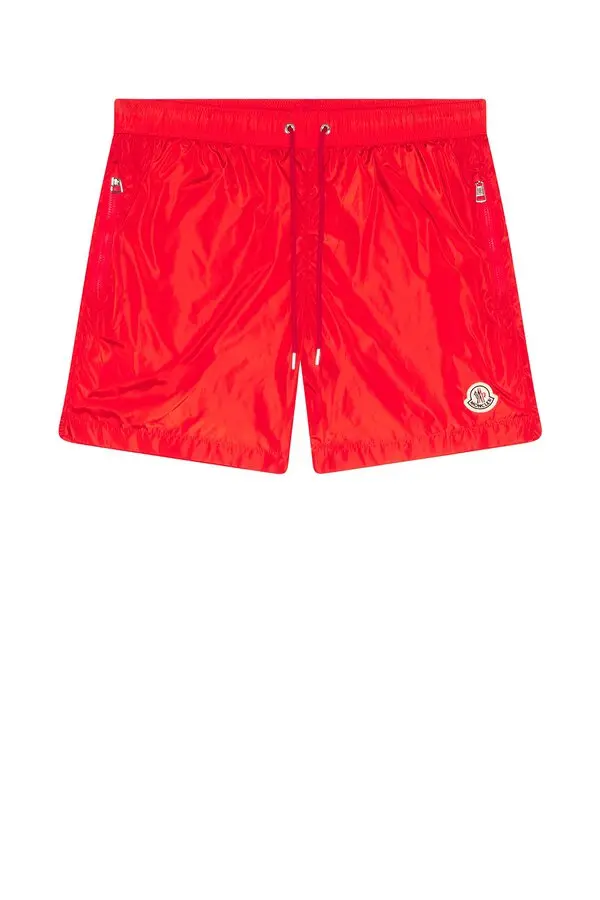 Moncler Swim Shorts - Aurora Red