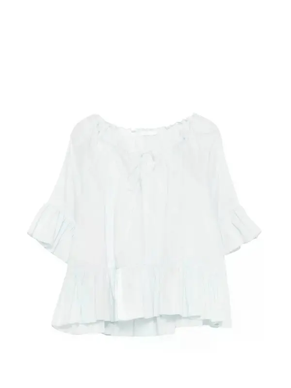 SUSANNE BOMMER Ruffled Blouse