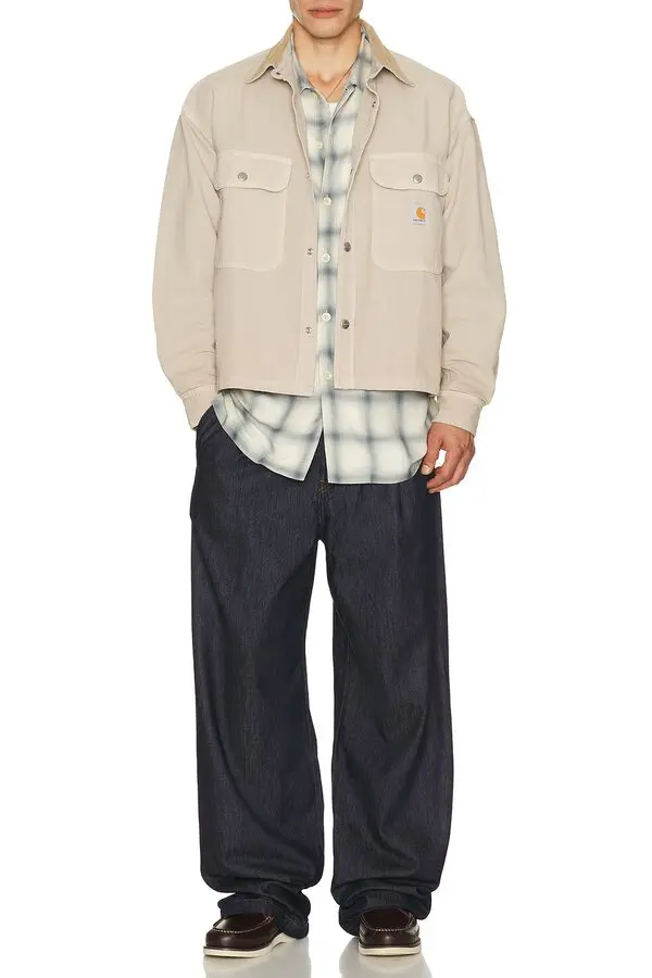 Carhartt Work In Progress Prescott Shirt Jacket - String & Leather