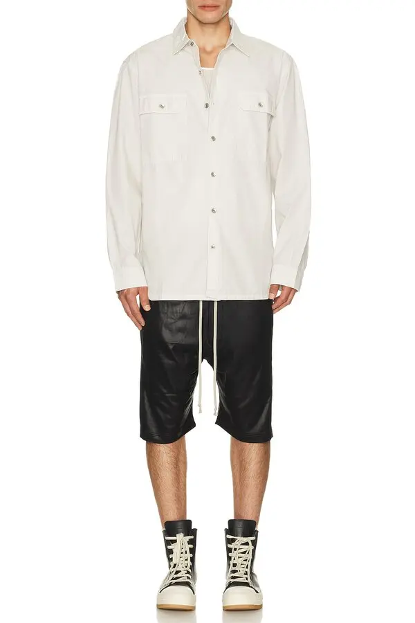 Rick Owens Wide Pusher Shorts