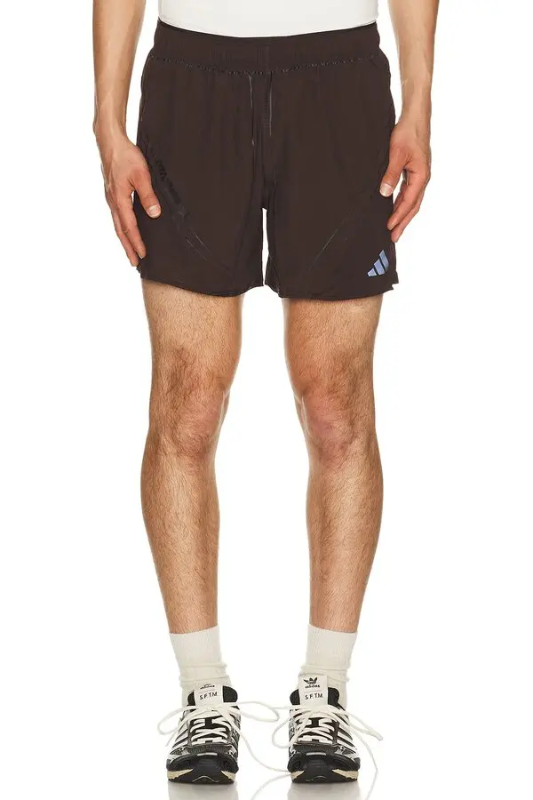 ADIDAS X SONG FOR THE MUTE Running Shorts In Slate - Aurora Coffee