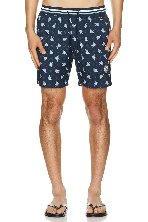 Agua Bendita Joe Trunks - Navy