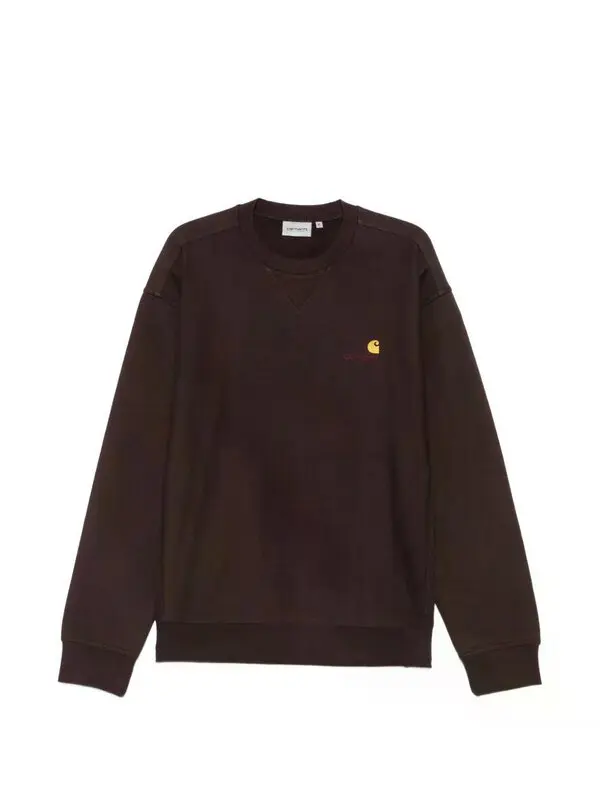Carhartt Work In Progress Logo Embroidered Sweatshirt