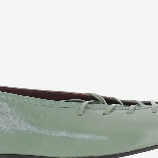 ALOHAS Bumi Onix Leather Flats