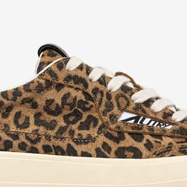 AUTRY Windscape Low Top Sneakers With Leopard Print - Multi