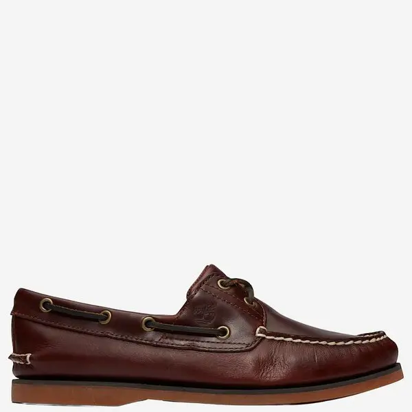 Timberland Classic Leather Boat Loafers - Marrone