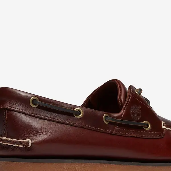Timberland Classic Leather Boat Loafers - Marrone