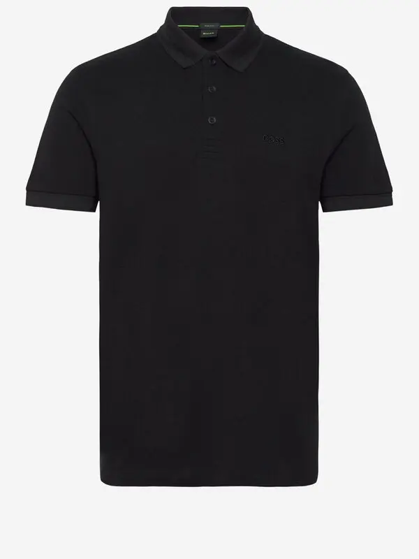 Hugo Boss Cotton Piqué Polo Shirt With Logo