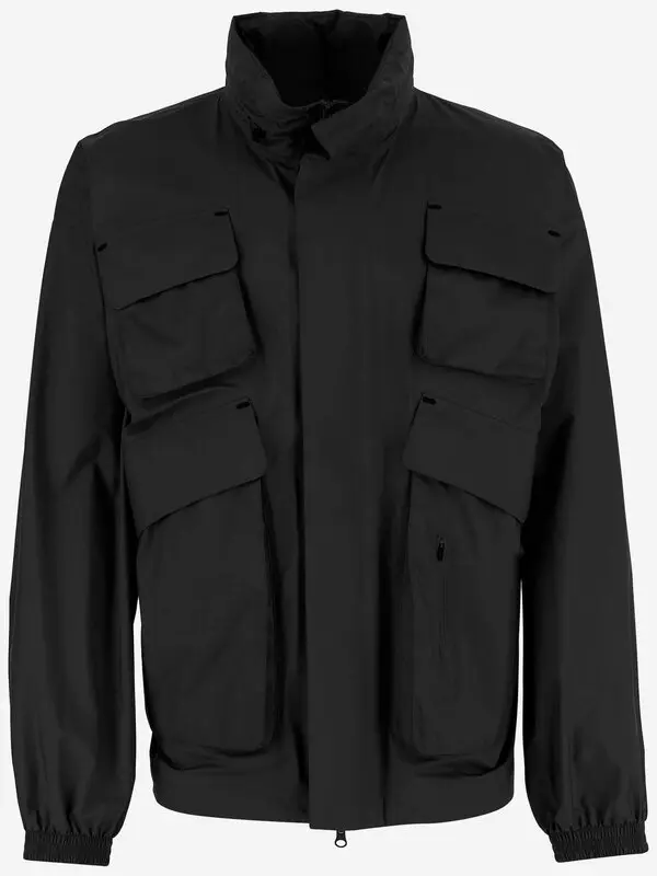 SAVE THE DUCK Nylon Jacket - Nero