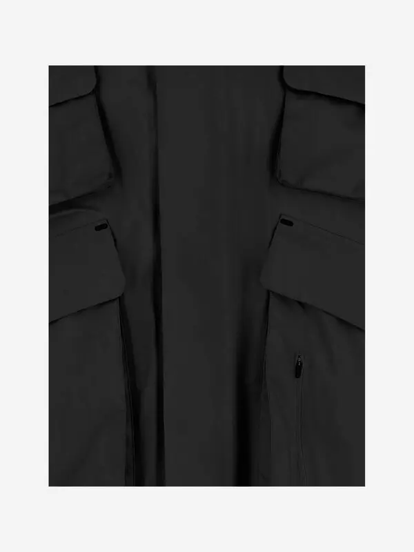 SAVE THE DUCK Nylon Jacket - Nero