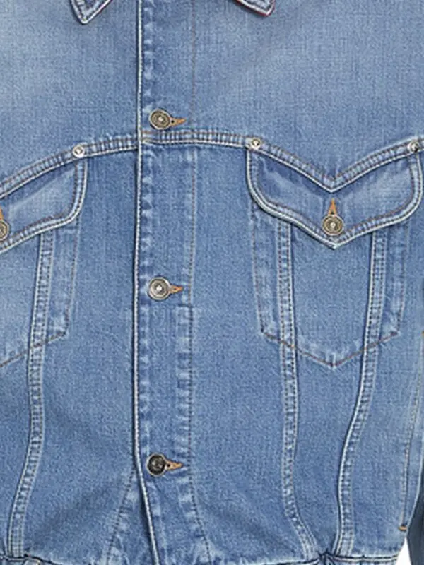 Versace Cotton Jacket - Denim