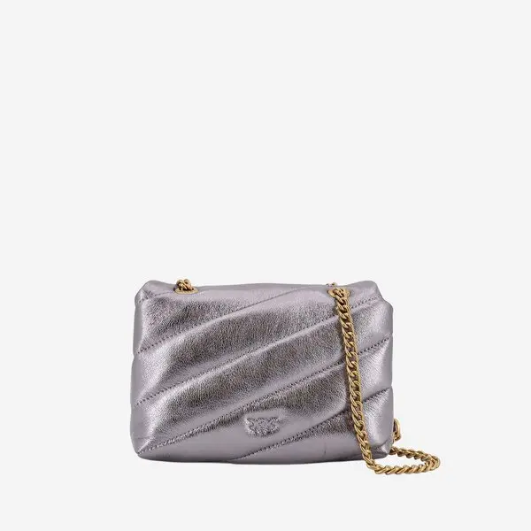 Pinko Love Baby Puff Shoulder Bag - Grey