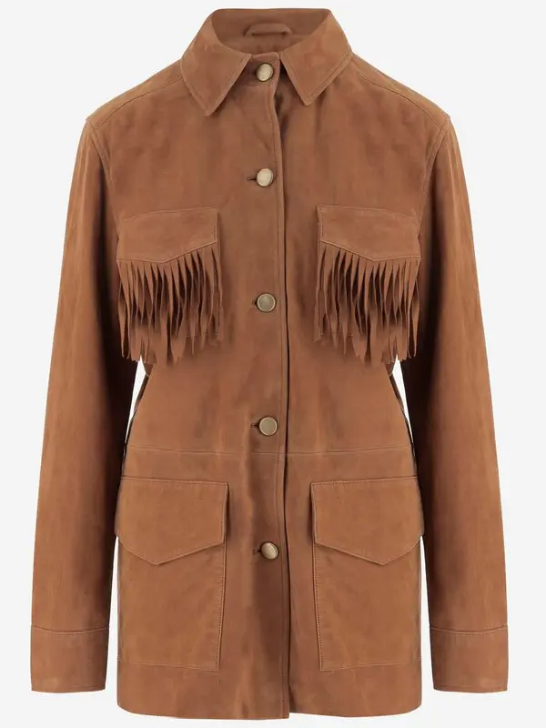 UNCOMMON Suede Fringed Jacket