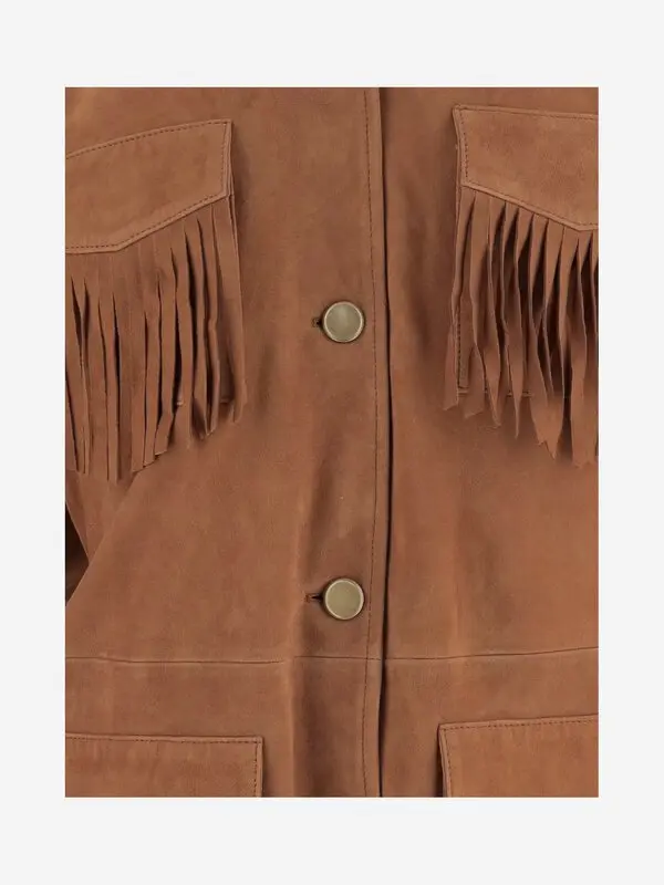 UNCOMMON Suede Fringed Jacket
