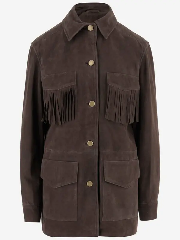 UNCOMMON Suede Fringe Jacket