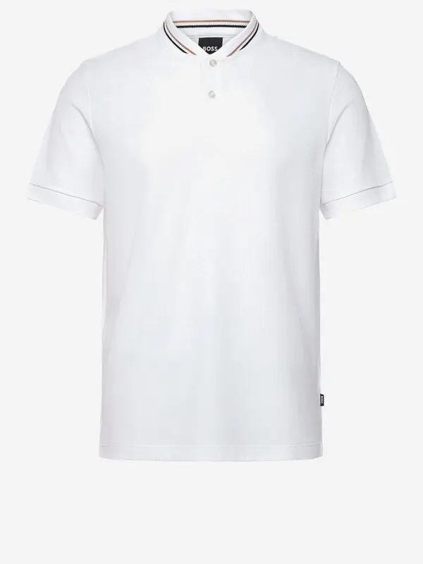 Hugo Boss Cotton Polo Shirt - White
