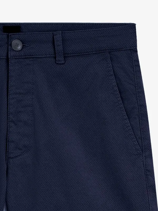 Hugo Boss Stretch Cotton Shorts - Navy