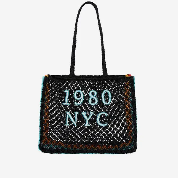 WILD Ulyss Raffia Shopping Bag