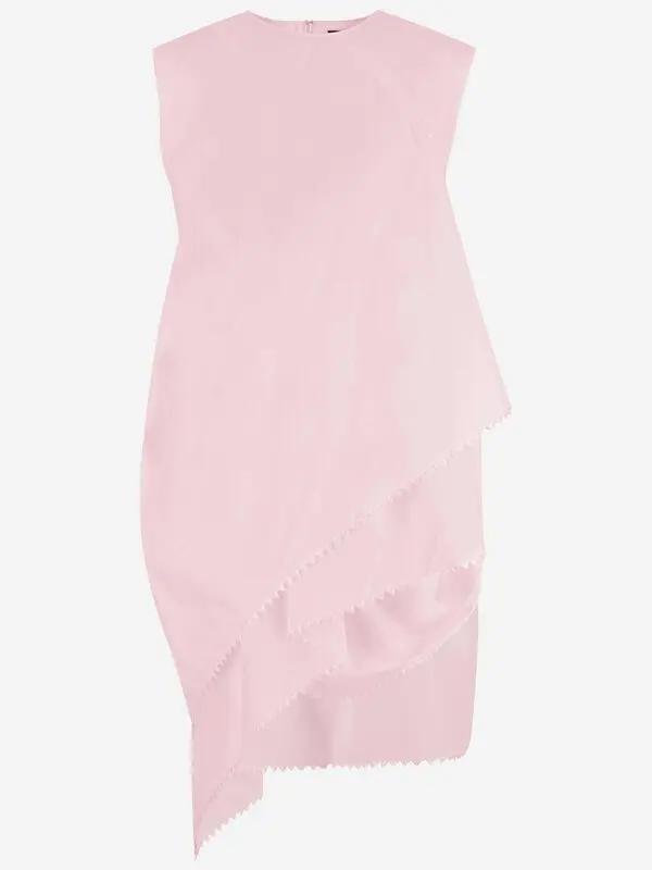 Jacquemus Layered Cotton Dress - Pink
