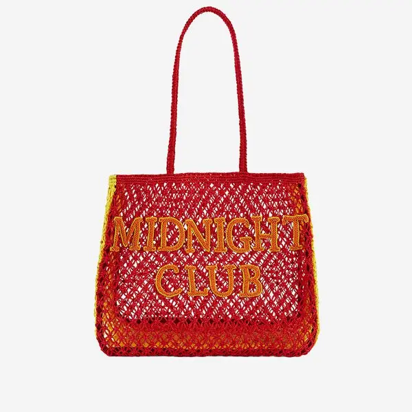 WILD Ulyss Raffia Shopping Bag