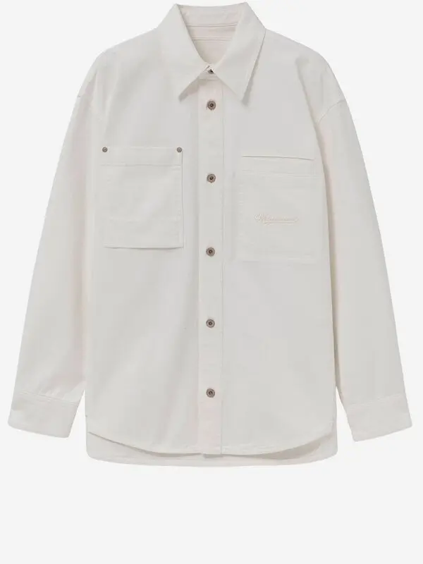 WOOYOUNGMI Cotton Shirt With Logo