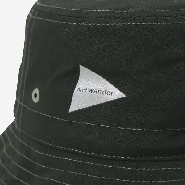 AND WANDER Blended Cotton Bucket Hat
