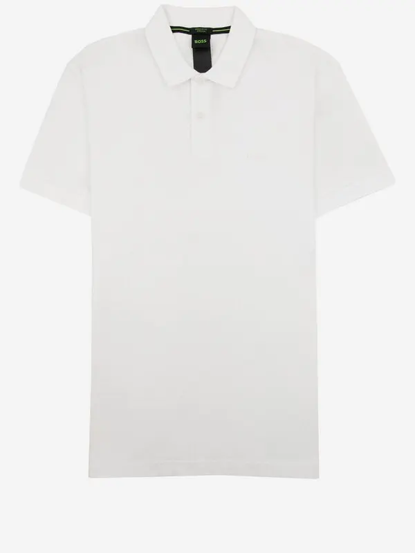 Hugo Boss Cotton Polo Shirt With Logo