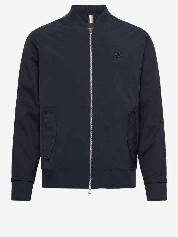 Hugo Boss Cotton Sweatshirt With Logo Detail
