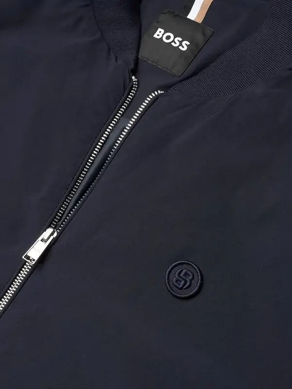 Hugo Boss Cotton Sweatshirt With Logo Detail