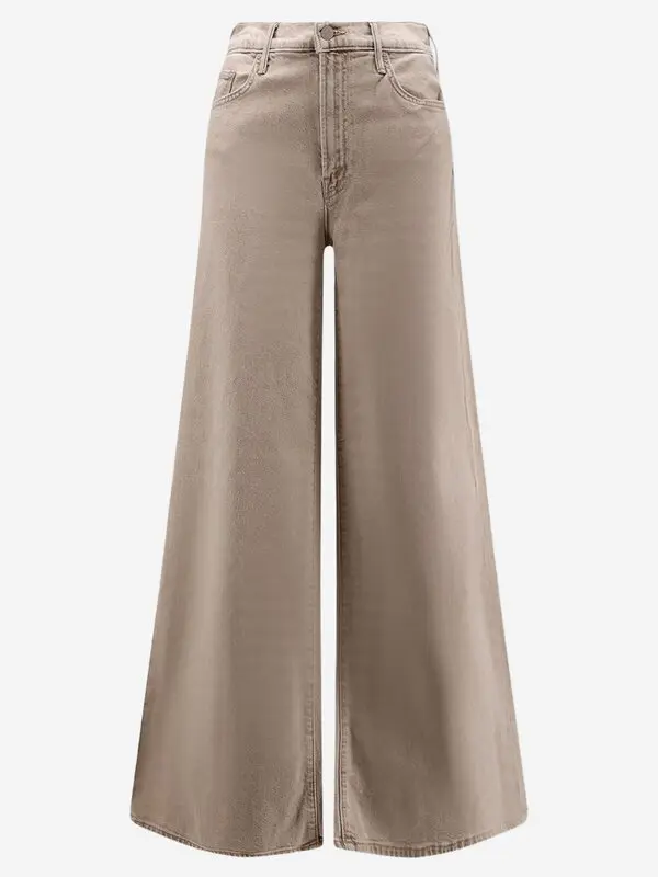 MOTHER Stretch Cotton Flared Leg Jeans