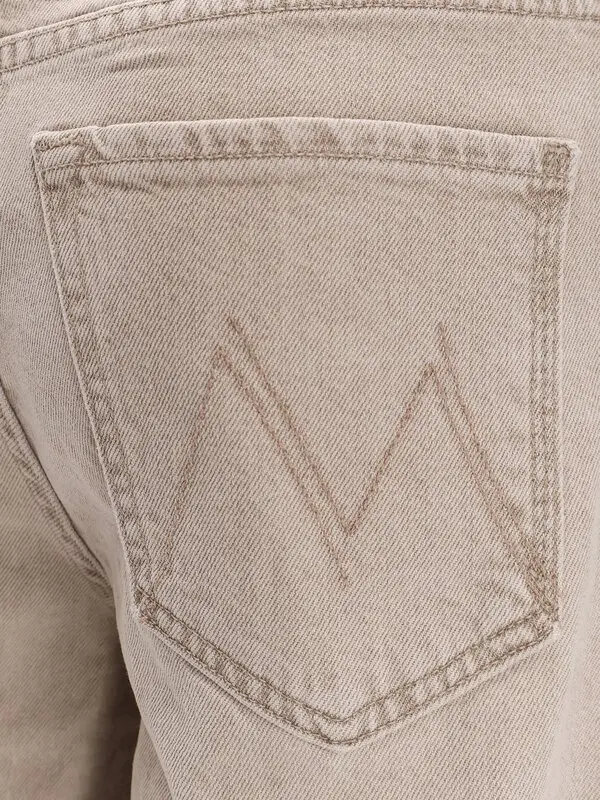 MOTHER Stretch Cotton Flared Leg Jeans