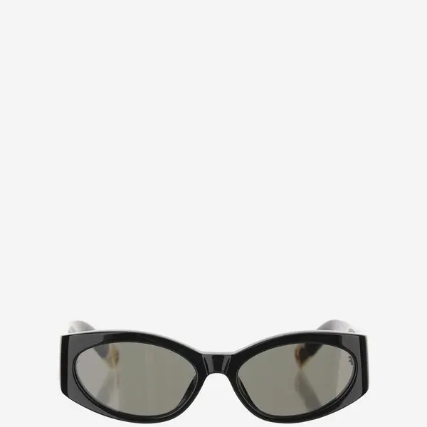 Jacquemus Les Lunettes Ovalo Sunglasses - Black