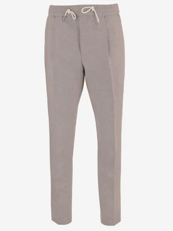 Hugo Boss Cotton Blend Trousers