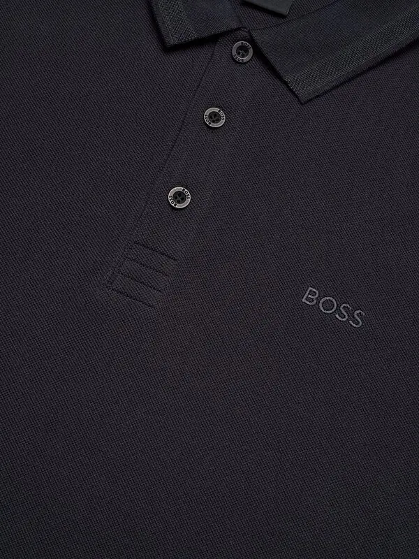 Hugo Boss Cotton Piqué Polo Shirt With Logo