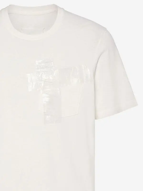 MAISON MARGIELA Cotton T Shirt With Adhesive Strip