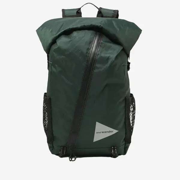 AND WANDER Eco Pak Nylon Backpack - Green