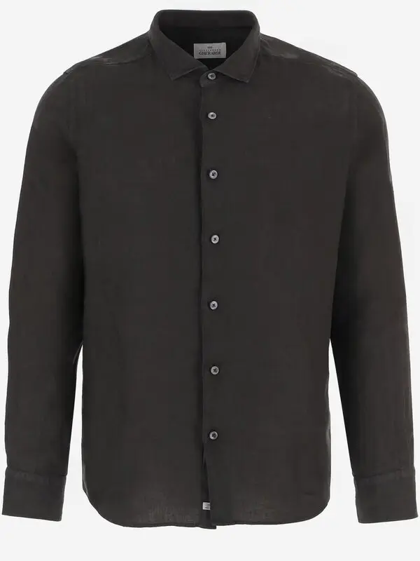ALESSANDRO GHERARDI Linen Shirt - Nero