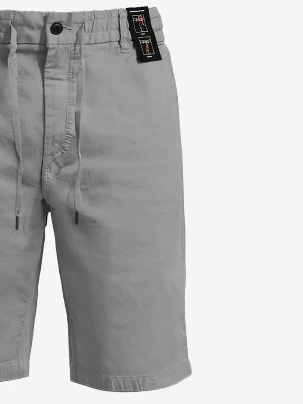 Hugo Boss Stretch Cotton Pants - Grey