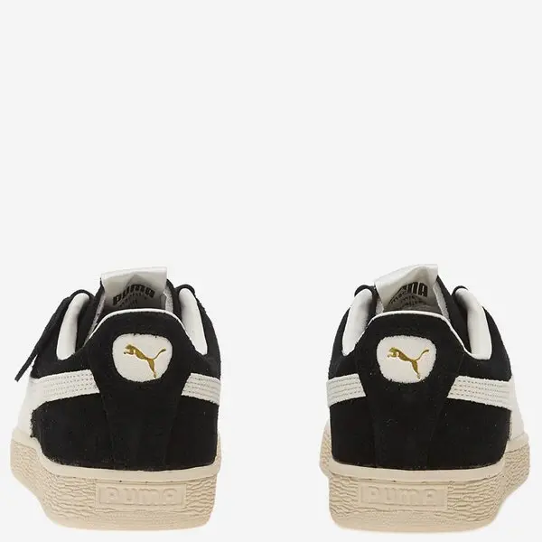 PUMA Suede Leather Detail Sneakers - Black