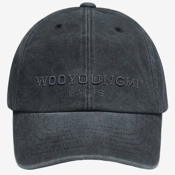 WOOYOUNGMI Cotton Baseball Cap - Grey