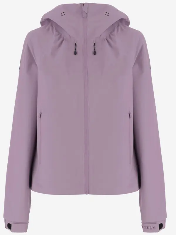 SAVE THE DUCK Nylon Hooded Jacket - Pink