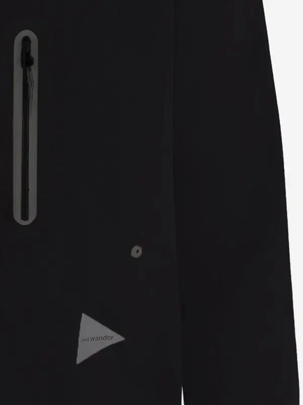 AND WANDER Nylon Shirt With Back Panel