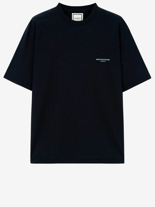 WOOYOUNGMI Cotton T Shirt With Logo