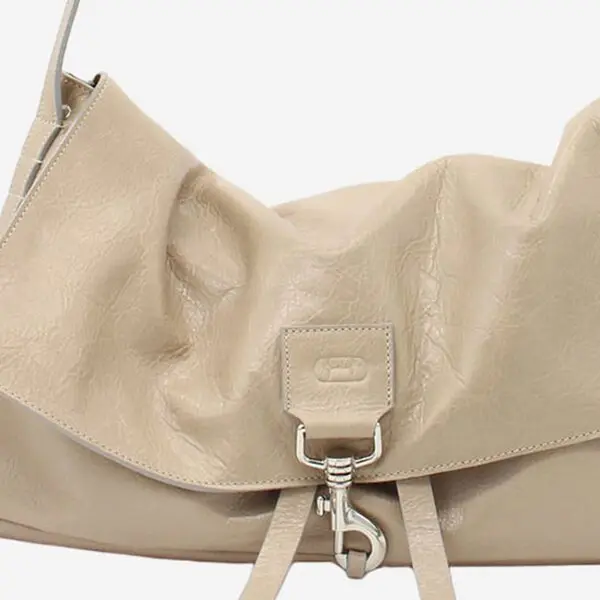 RADICA STUDIO La Bisaccia Bag In Hammered Nappa Leather