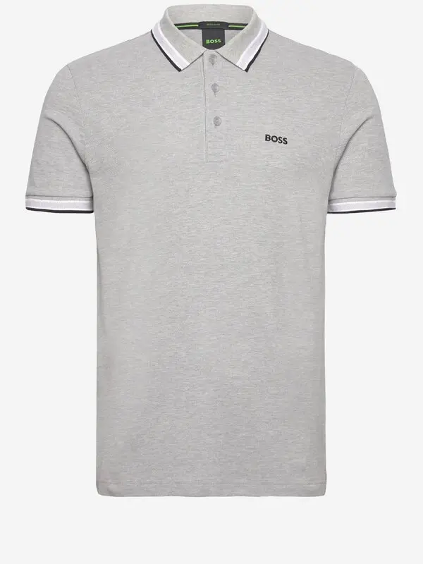 Hugo Boss Cotton Piqué Polo Shirt With Logo