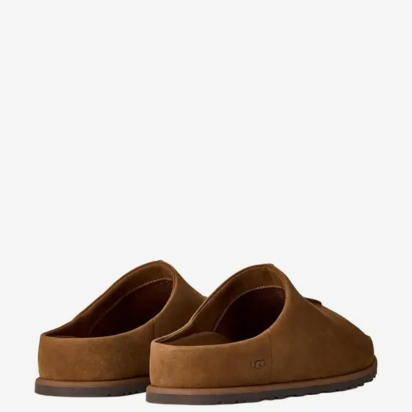UGG Otzo Suede Slides With Logo Detail - Brown